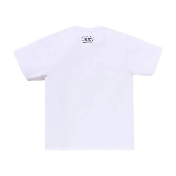 A BATHING APE Japan College Tee - White