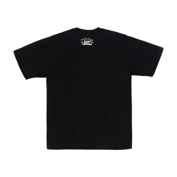 A BATHING APE Japan College Tee - Black