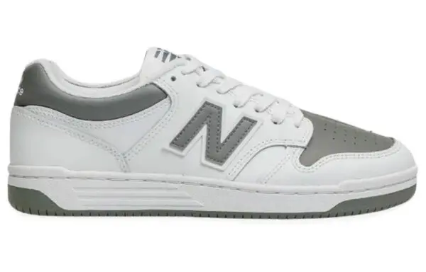 NEW BALANCE 480 Skate Shoes - White/grey