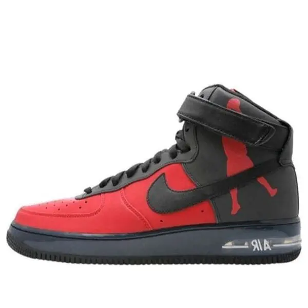 Nike Force 1 High Supreme "sheed" Sneakers - Black/red