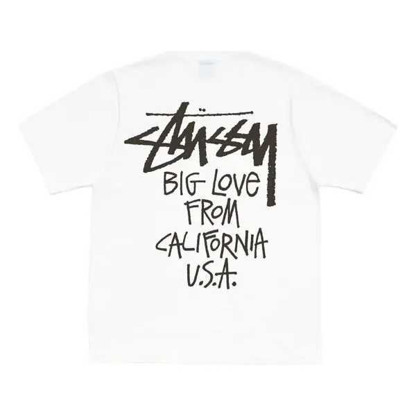 StÜssy Big Love T-shirt - White