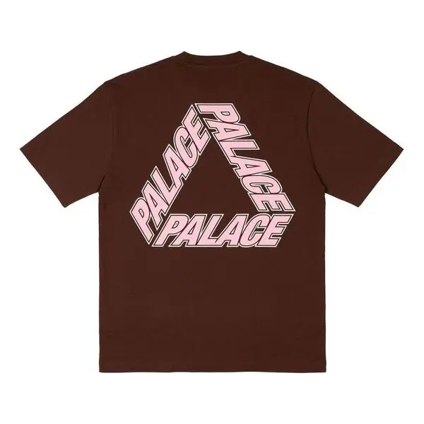 PALACE P-3 Outline T-shirt - Nice Brown