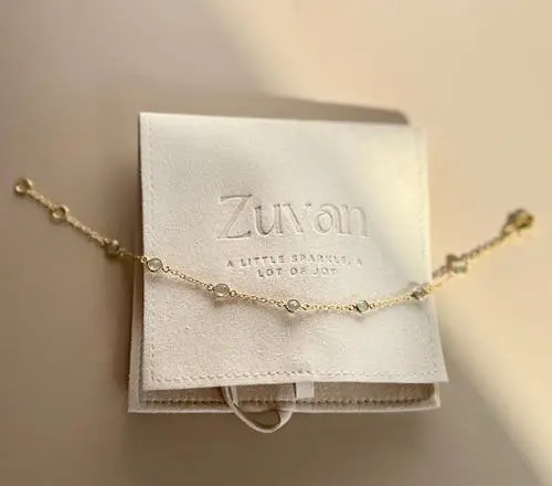 ZUVAN June Birthstone Bracelet Moonstone