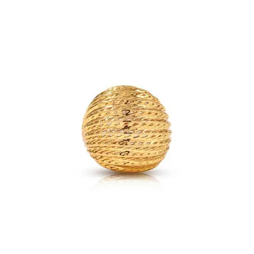 LAMINAR JEWELRY Flow Ball Ring - Gold
