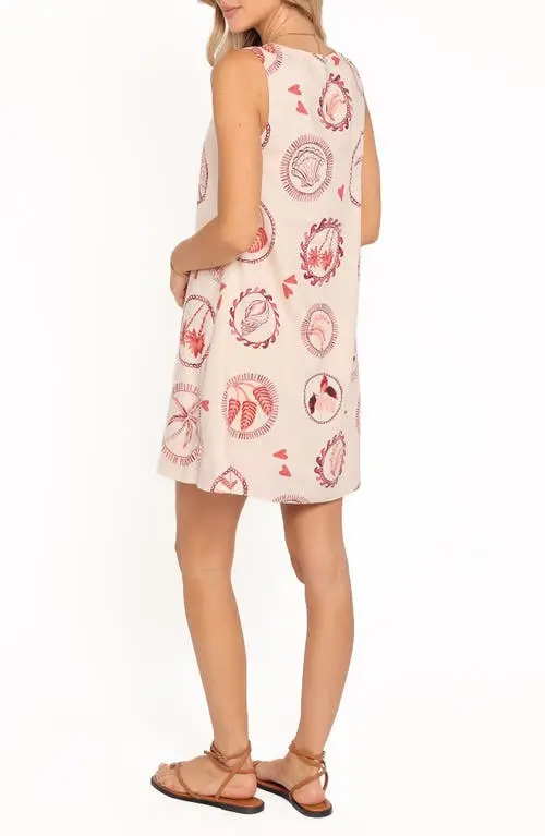 PETAL & PUP Cliona Sleeveless Shift Minidress