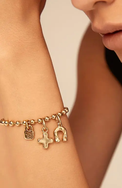 UNODE50 Plated Cross Charm
