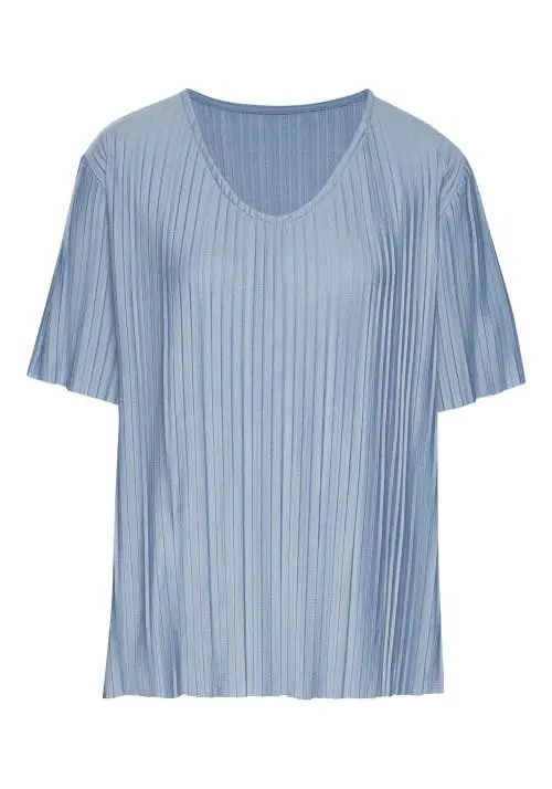 LASCANA Oversized Pleated Top