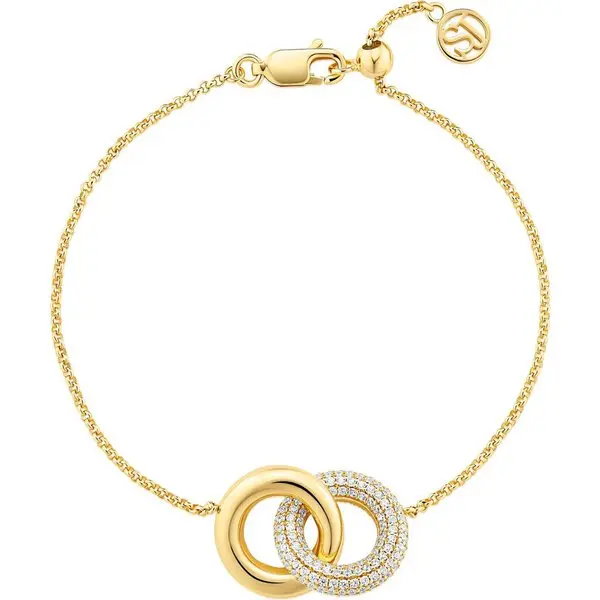 SIF JAKOBS JEWELLERY Carrara Interlocking Circles Bracelet - Sterling Silver