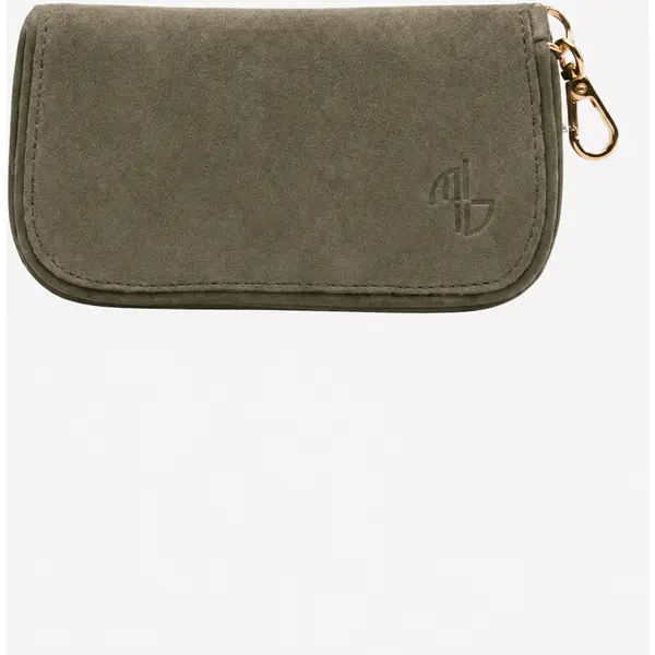 MINE BILGI Luni Leather Eyewear Case Bag Charm - Bosco