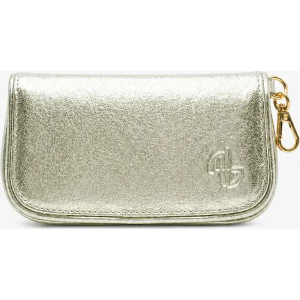 MINE BILGI Luni Leather Eyewear Case Bag Charm - Gold