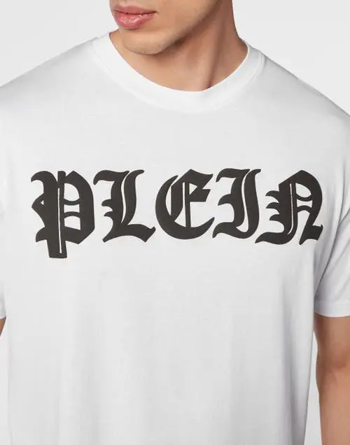 Philipp Plein T-shirt Round Neck Ss Gothic Plein