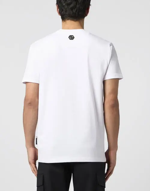 Philipp Plein Round Neck T-shirt Teddy Bear