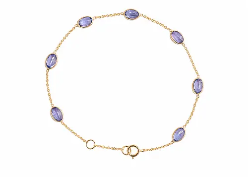 ZUVAN Midnight Tanzanite Bracelet - Blue