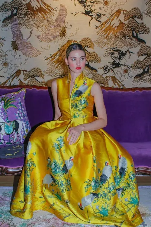 SKYLENCE Royal Crane Dress