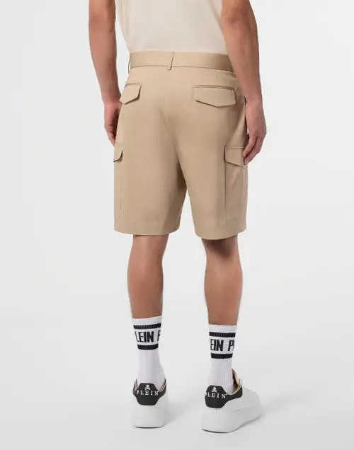 Philipp Plein Cargo Shorts - Beige