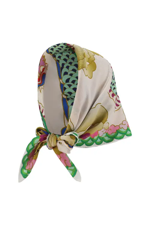 SKYLENCE Wendy Morrison X Talisman Dragon Silk Scarf