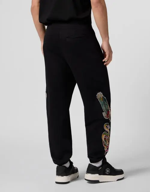 Philipp Plein Jogging Pants Tattoo Patches