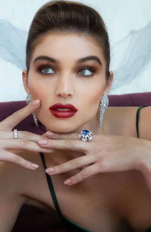 KELLERY Lunar Oath Grand Gala Cascading Earrings