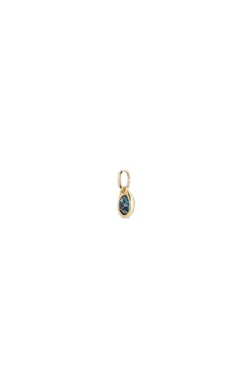 UNODE50 18k -plated Circular Charm With Crystal