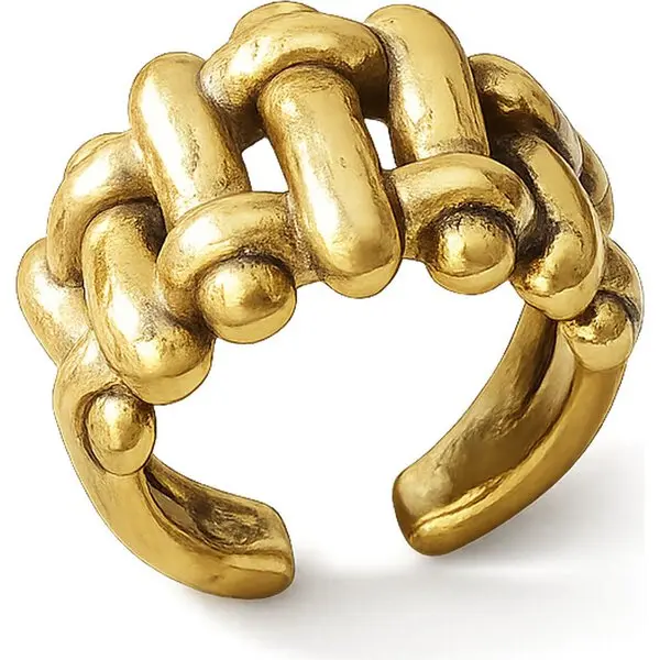 KELLERY Chunky Link Ring - Gold