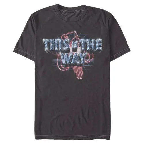 STAR WARS: THE MANDALORIAN Star Wars The Mandalorian This Is The Way Crest Graphic T-shirt