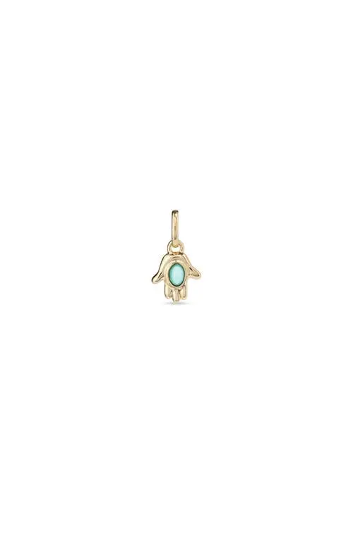 UNODE50 18k -plated Charm In The Shape Of A Hand - Gold
