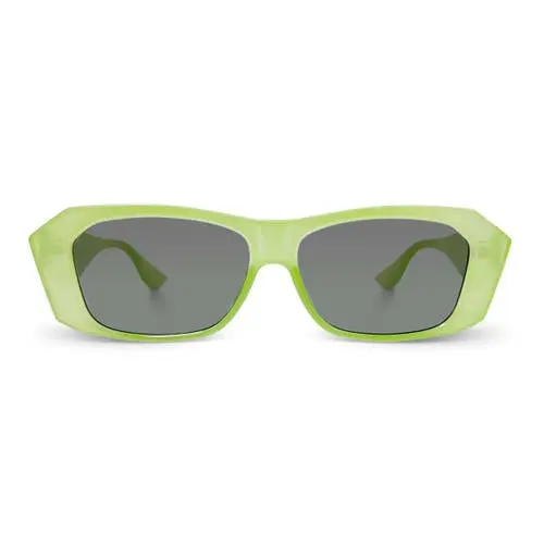 YOUZEY Seabreeze Rectangular Full Rim Sunglasses - Green