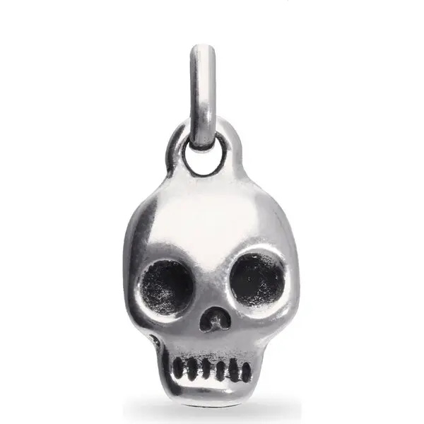 UNODE50 Skull Charm - Silver