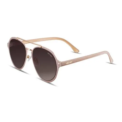 VELVET EYEWEAR Jesse Sunglass - Mauve