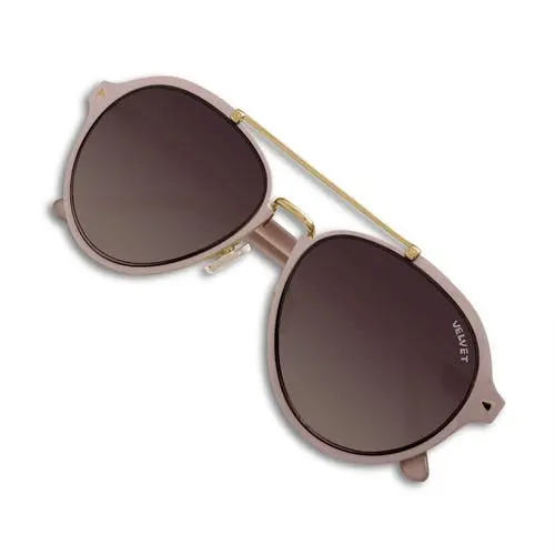 VELVET EYEWEAR Jesse Sunglass - Mauve