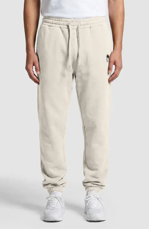 DALIX Astronaut Midweight Fleece Regular Fit Track Pants - Ecru