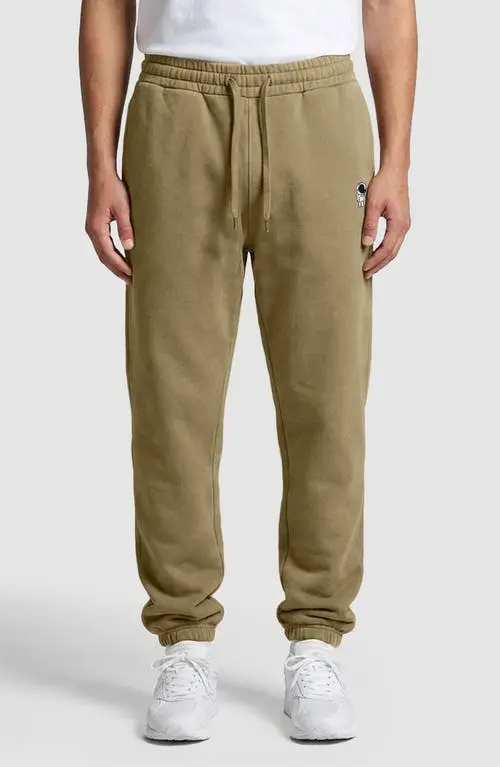DALIX Astronaut Midweight Fleece Regular Fit Track Pants - Sand