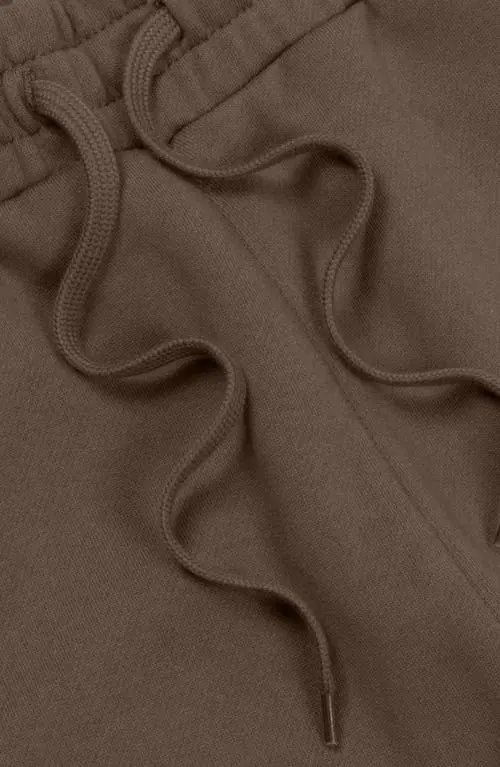 DALIX Astronaut Midweight Fleece Regular Fit Track Pants - Walnut