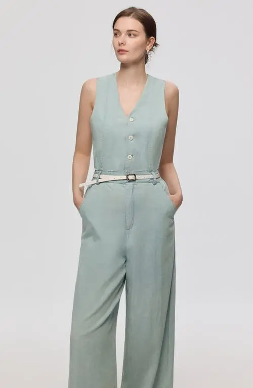 JUANA Nahla Chambray Jumpsuit