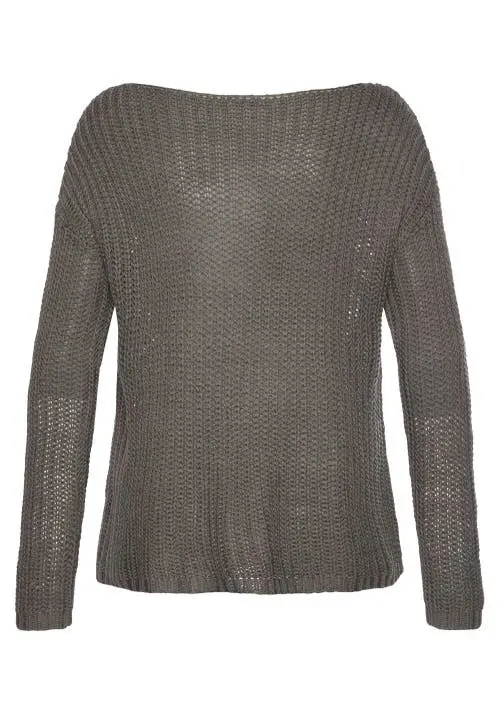 LASCANA Loose Knit Sweater