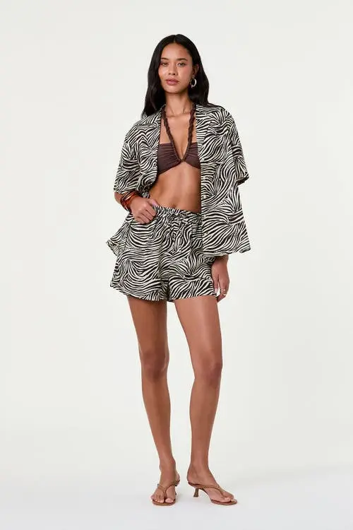 NICHOLAS Adelaide Short - Graphic Zebra