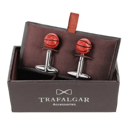 Trafalgar The Athletic Club Basketball Cufflinks