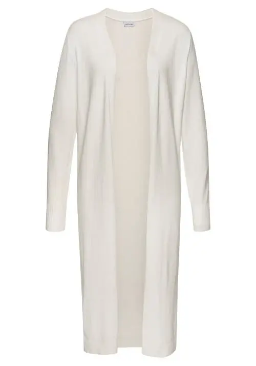 LASCANA Long Open Front Cardigan