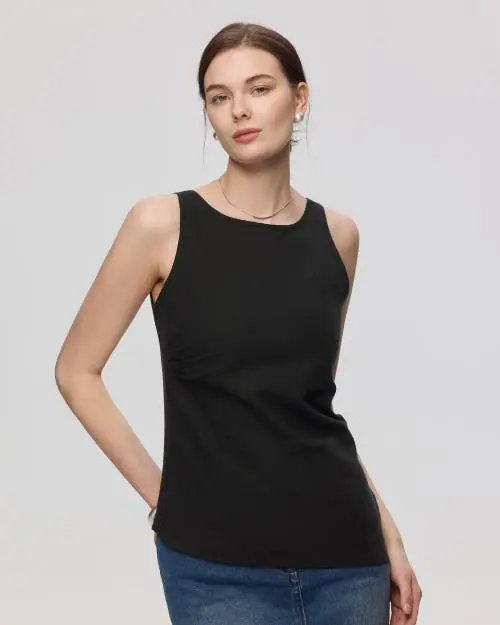 JUANA Sienna Pleated Tank