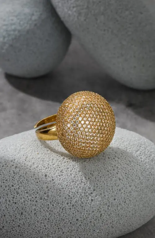 KELLERY Nova Sphere Pave Ring