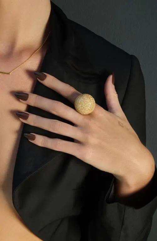 KELLERY Nova Sphere Pave Ring