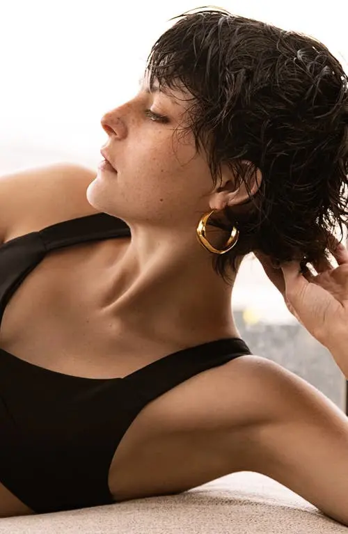 KELLERY Chunky Bold Hoop Earrings