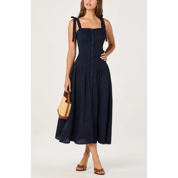 Astr The Label Marie Midi Dress