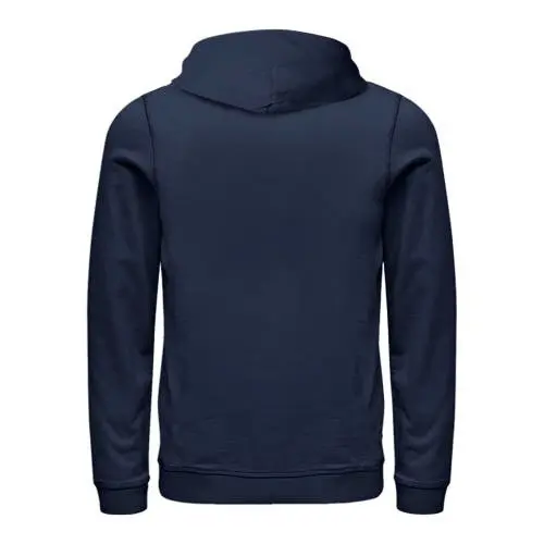 STRANGER THINGS The Squawk" Graphic Hoodie - Navy Blue