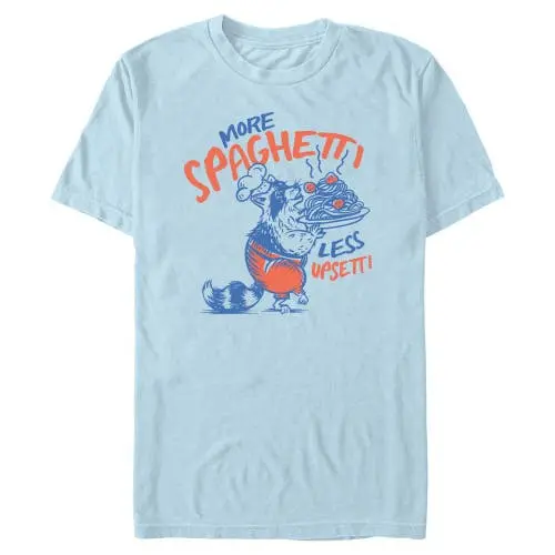 LOST GODS More Spaghetti Raccoon T Shirt