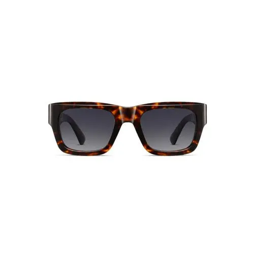 LASCANA Tortoiseshell Square Frame Sunglasses