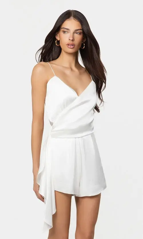 Generation Love Cheryl Liquid Satin Romper