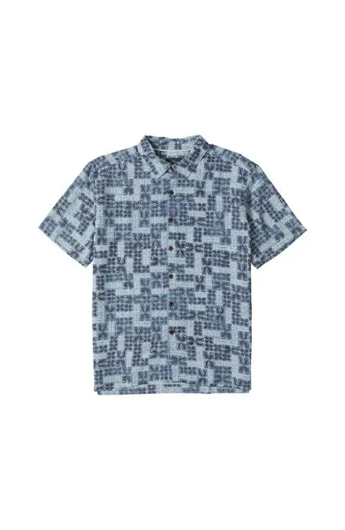 QUIKSILVER WATERMAN Boca Shirt - Blue Nights