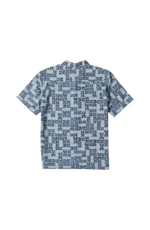 QUIKSILVER WATERMAN Boca Shirt - Blue Nights
