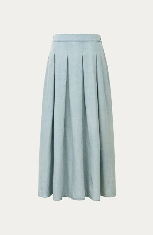 JUANA Amaia Pleated Maxi Skirt